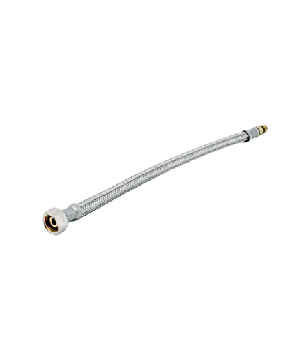 FLEXIBLE INOX FILET M10 COURT X 3/8F AVEC JOINT
